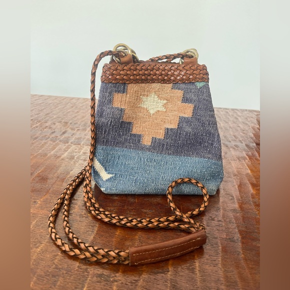 LJ Simone | Bags | Vtg Lj Simone Southwest Kilimwoven Bucket Bag ...